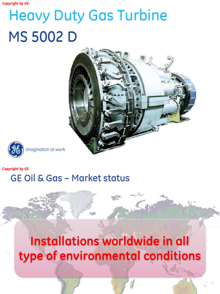 MS5002D Gas Turbine Overview | PDF | Turbine | Gases