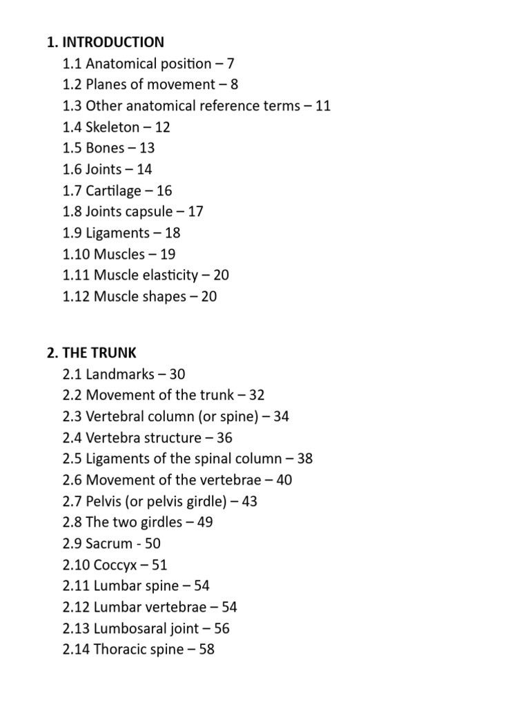 Human Anatomy: Musculoskeletal System | PDF | Anatomical Terms Of ...