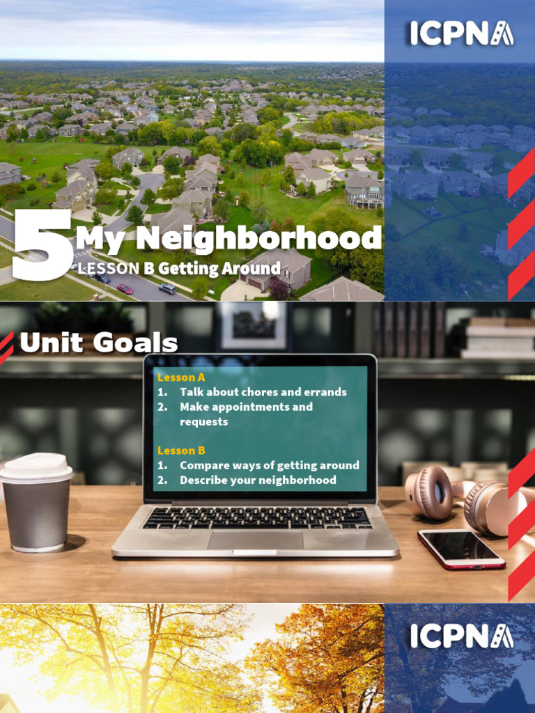 B10 - Unit 05 My Neighborhood - Lesson B - For Students | PDF | Subject ...