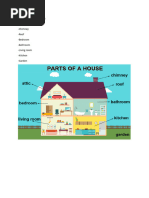 Link Wordwall Parts of the House | PDF