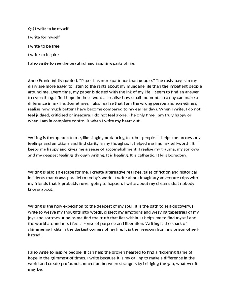 The Healing Power of Writing | PDF