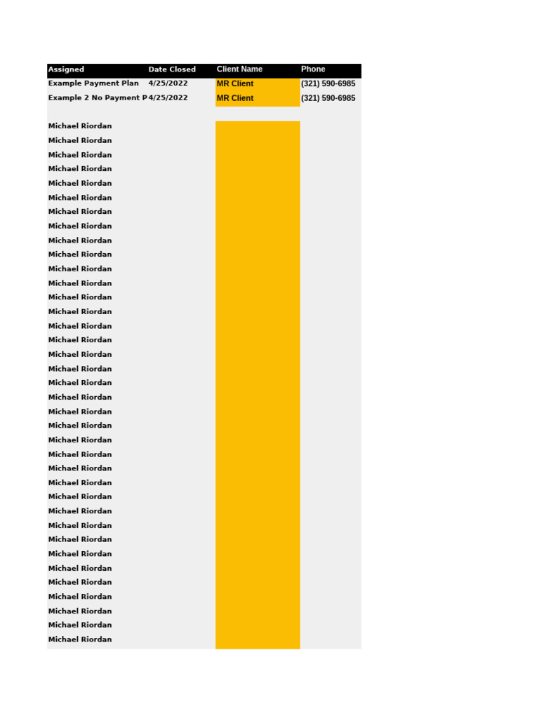 Master Sales Tracker Sheet | PDF | Payments | Money
