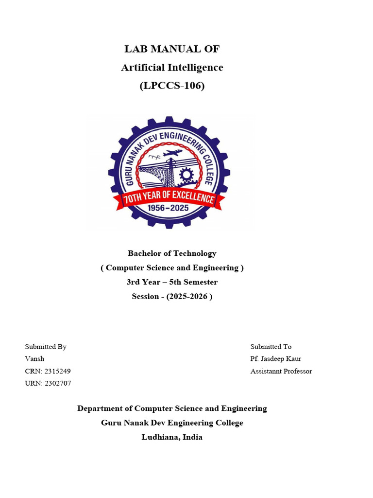 Vansh AI File-20250917214619 | PDF | Python (Programming Language) | Computer Programming