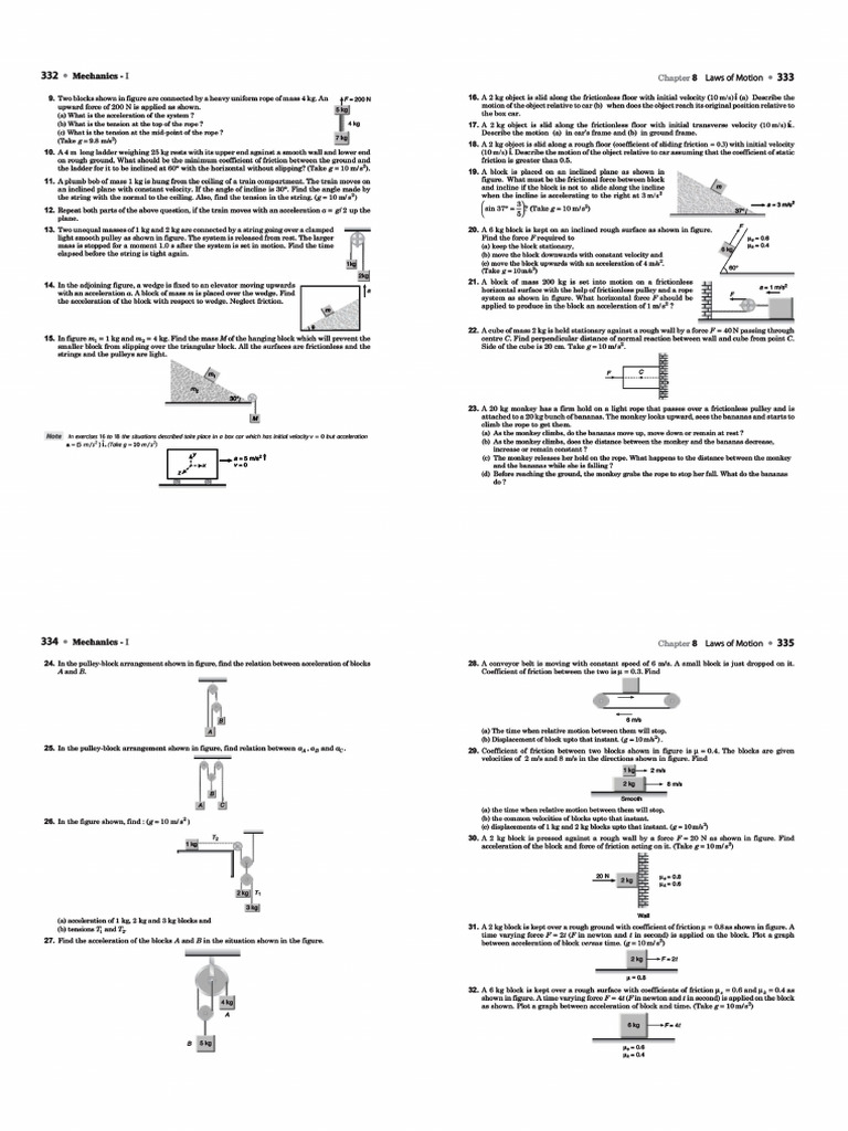 2 Phy 1 | PDF | Force | Friction