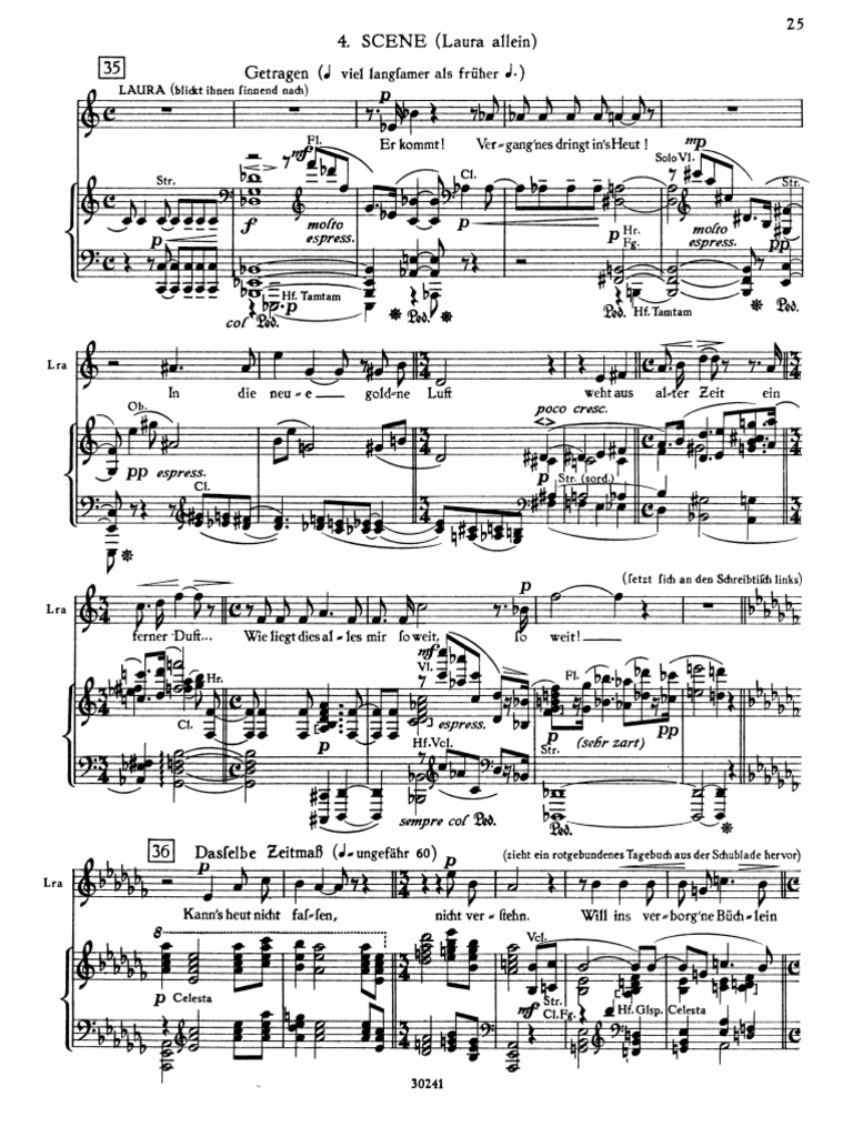 Der Tagesbuchsenze Der Laura (Piano) | PDF