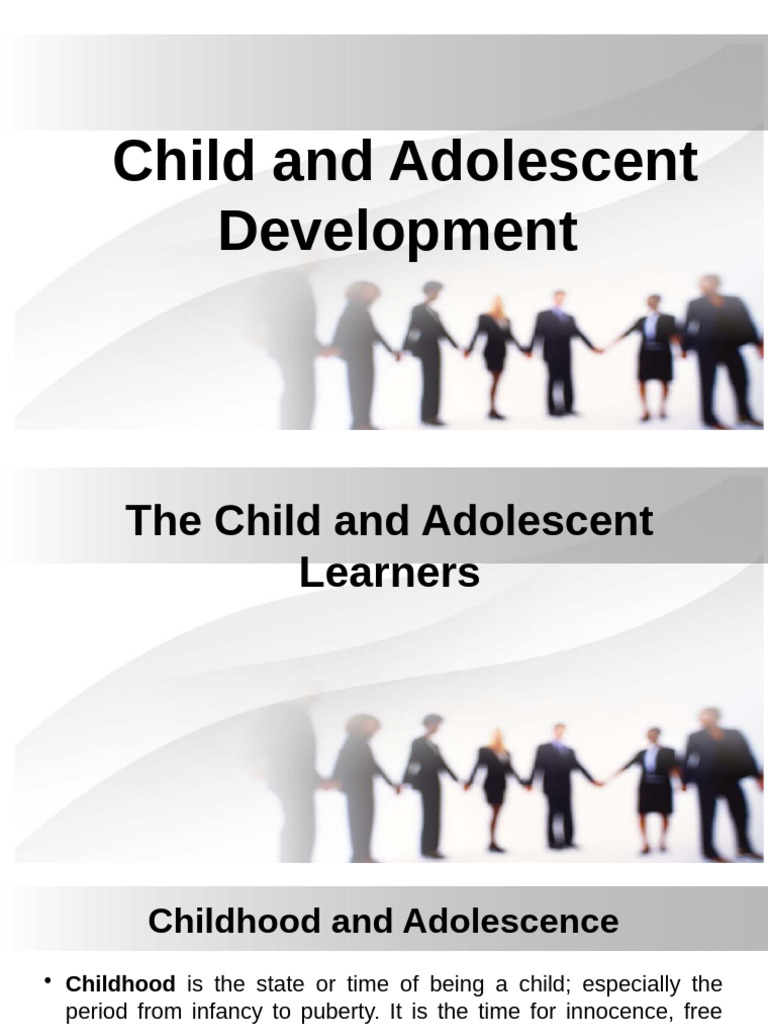 Child and Adolescent Development PreMid | PDF | Attention Deficit ...