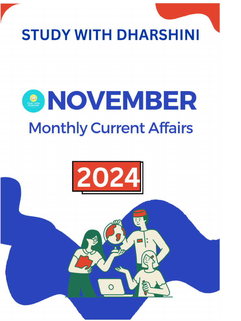 SWD November 2024 Monthly Current Affairs ( | PDF