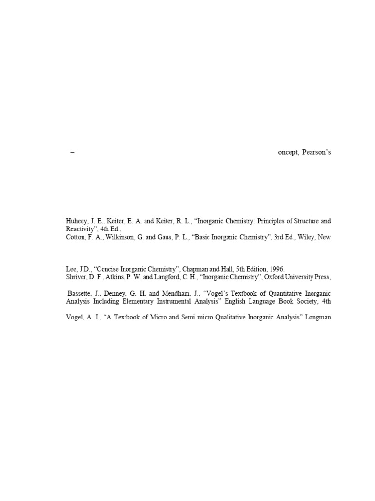 Acid Base Concepts 3rd Semester | PDF