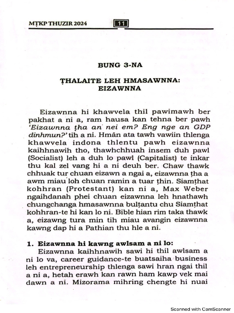 MTKP Thuzir Bung 3-Na | PDF