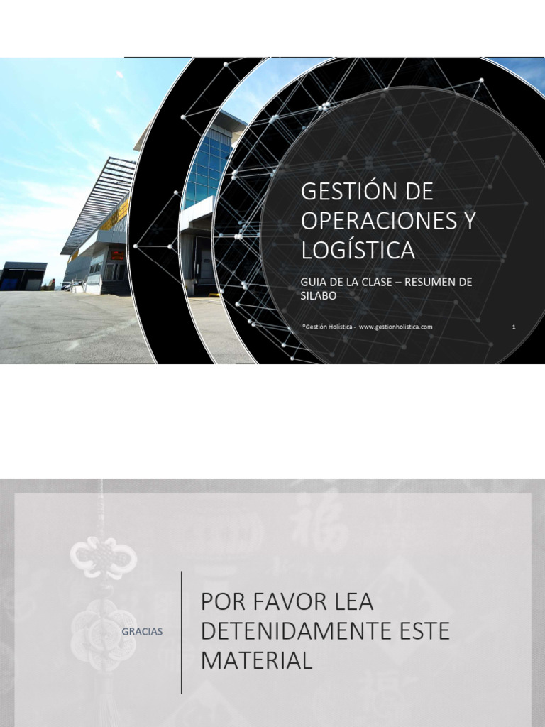 Guia de Clase GOL | PDF | Logística | Experiencia