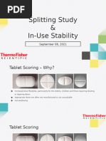 USP Functional Score Tablet Guidelines | PDF | Tablet (Pharmacy) | Drugs