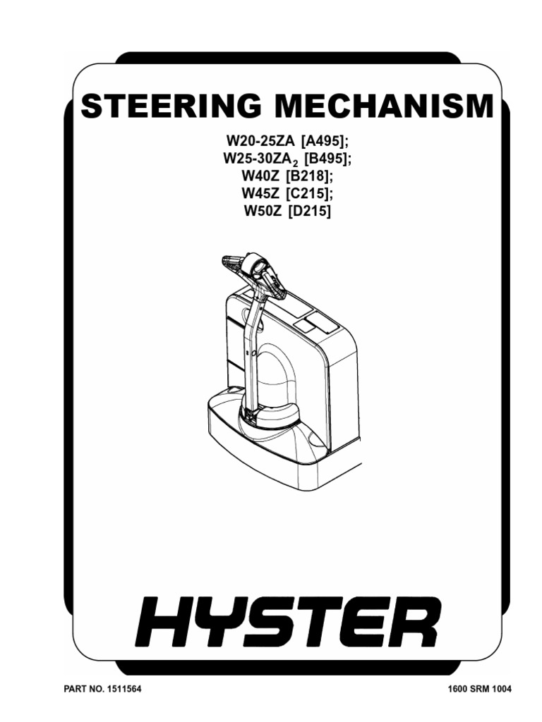 Carretillas W40Z W50Z Direccion | PDF | Electrical Connector | Forklift
