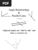 Adjacent Angles | PDF | Angle | Trigonometry