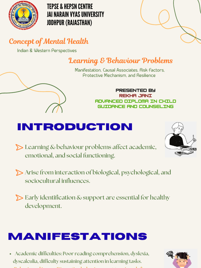 Understanding Learning & Behavior Issues | PDF | Psychological ...