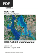 Simple 1D HEC-RAS Model Guide | PDF | Fluid Dynamics | Discharge ...