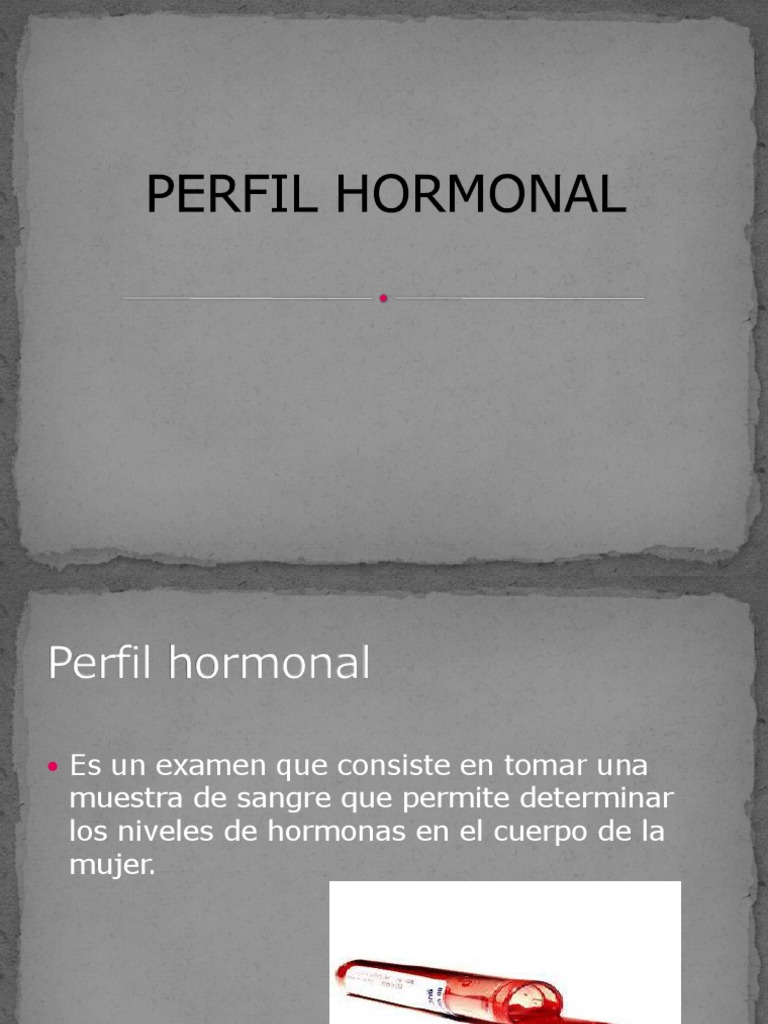 Perfil Hormonal | PDF