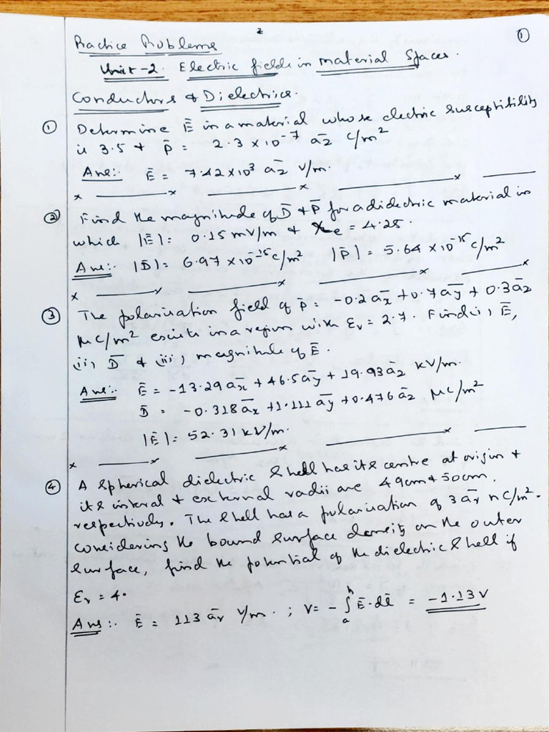 Unit - 2 Practice Problems | PDF