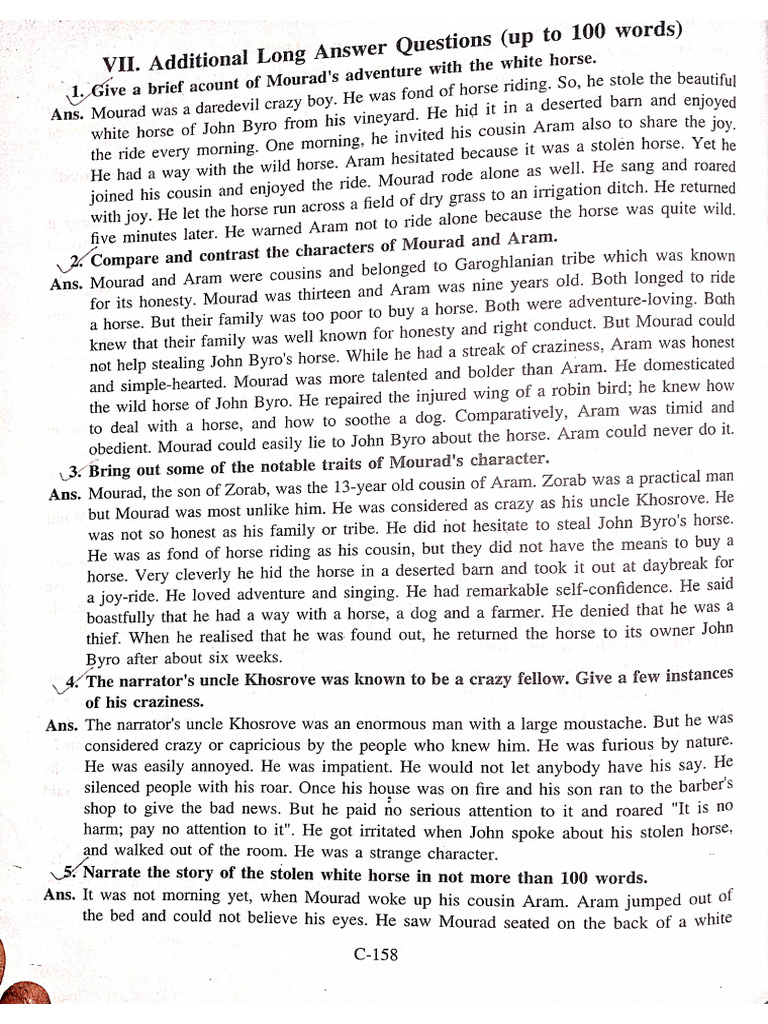 The Summer of The Beautiful White Horse | PDF