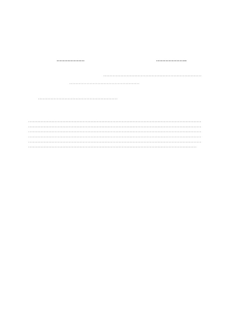 Study and Conduct Certificate Format | PDF