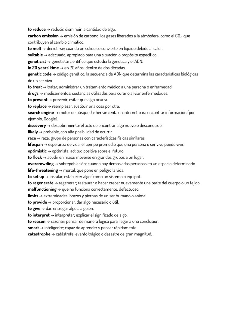To Reduce Reducir, Disminuir La Cantidad de Algo | PDF