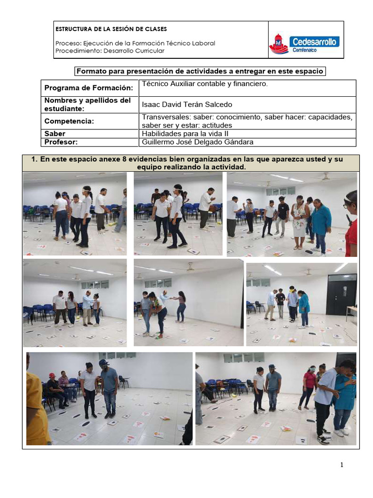 Esquema de Presentación para SCAPE ROOM | PDF | Maestros | Comunicación humana