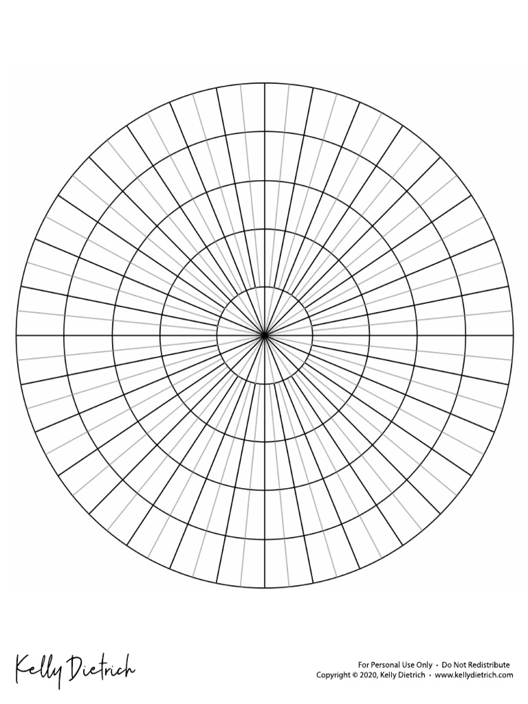 64 Radiation Mandala Template | PDF