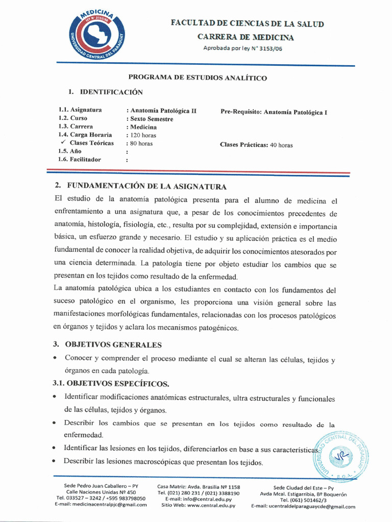 Anatomía Patológica II | PDF