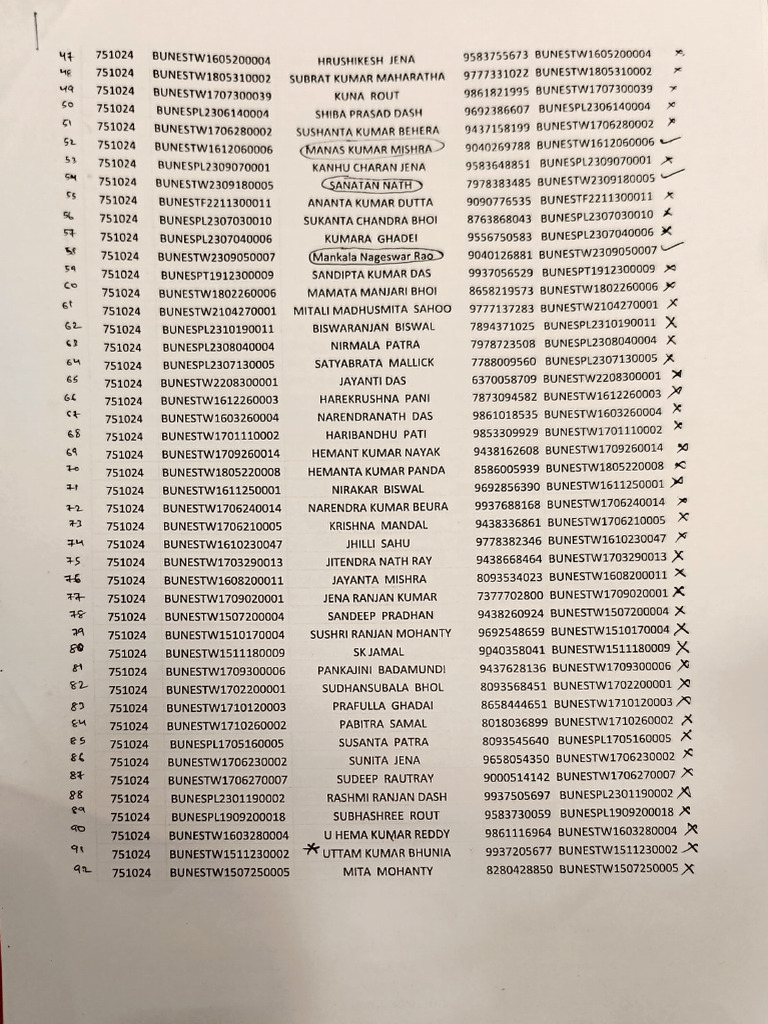 PL Follow Up List | PDF