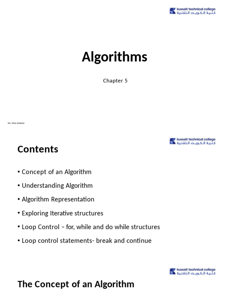 Understanding Algorithms and Loops | PDF | Control Flow | Algorithms