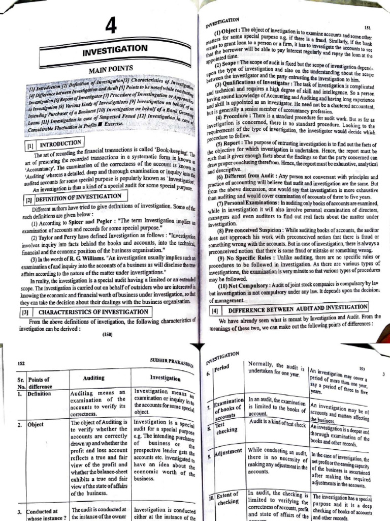 Ch-4 (Investigation) | PDF