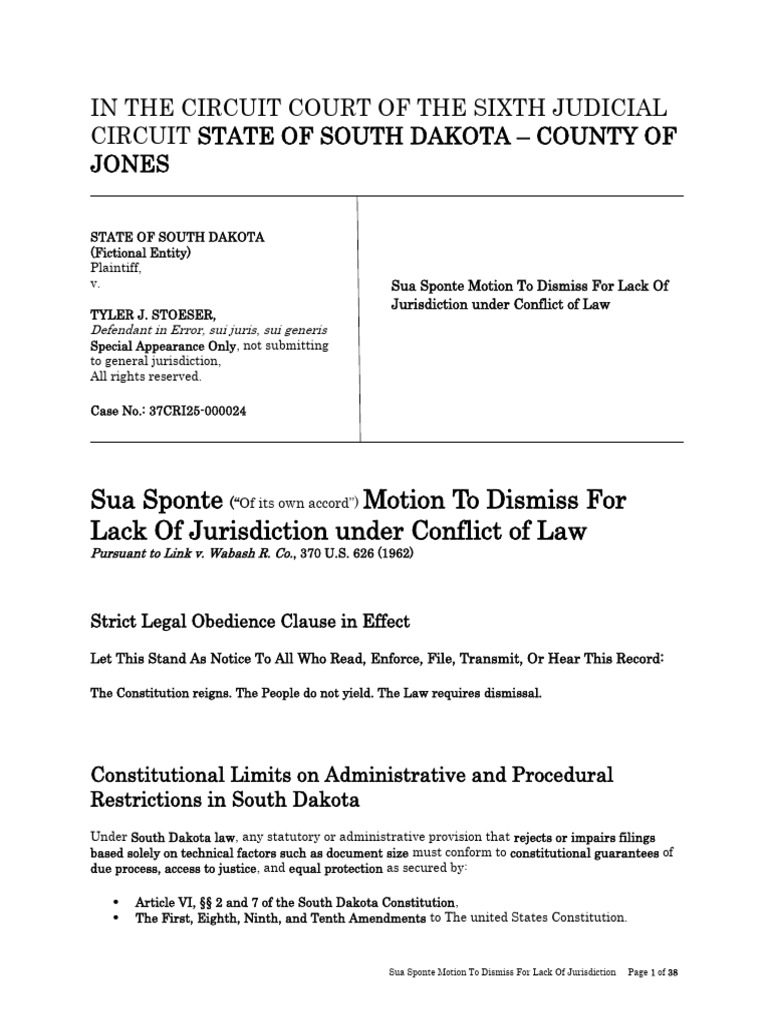 Why The Constitution Matters | PDF | Jurisdiction | Title 18 Of The ...