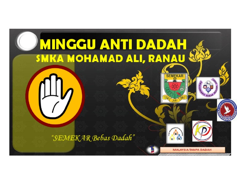 Minggu Anti Dadah Banner | PDF