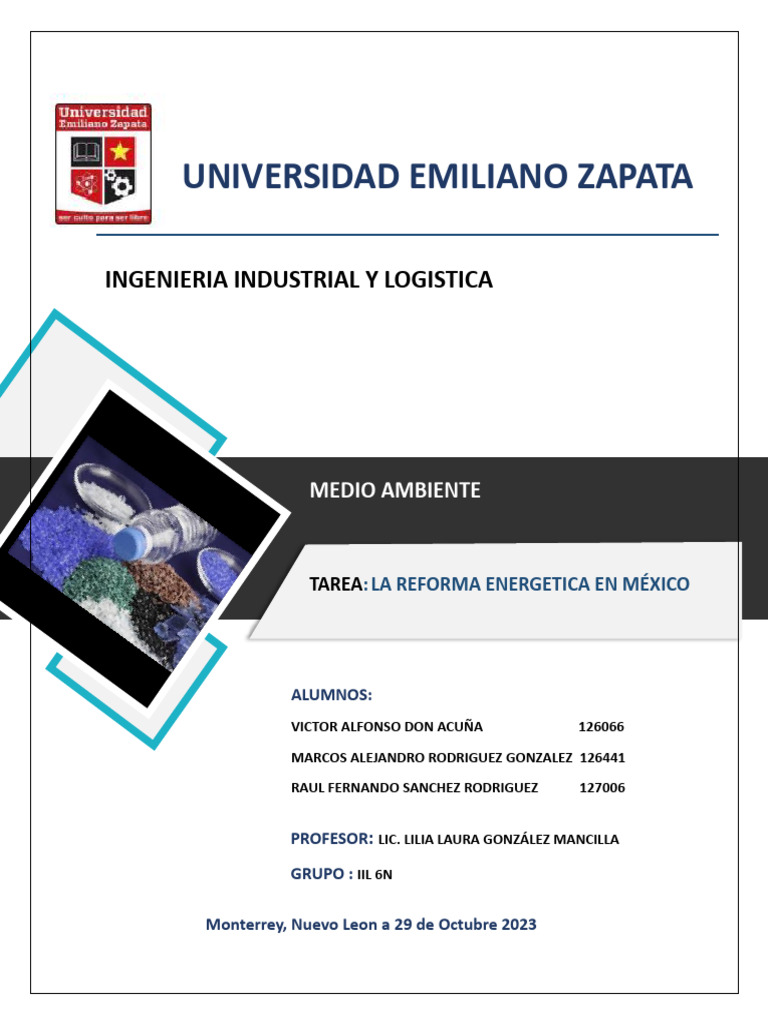 Reforma Energética en México: Impactos y Cambios | PDF | México ...