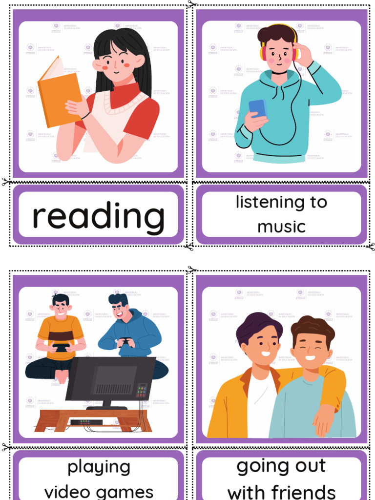 Small Hobbies Flashcards | PDF