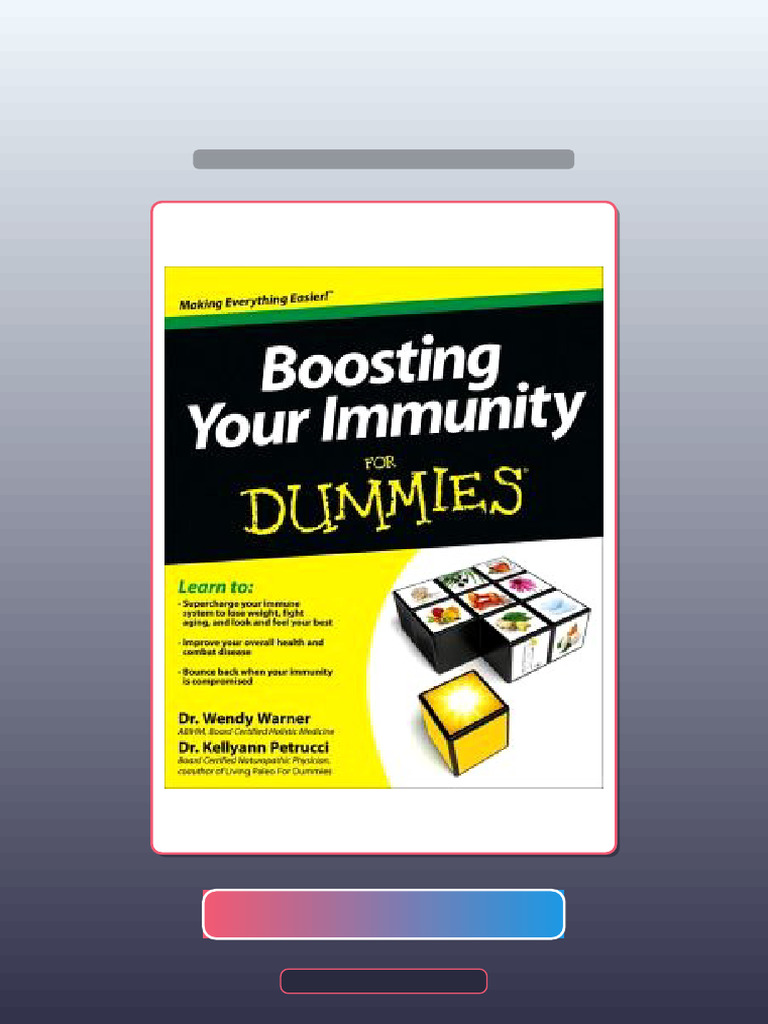 Boosting Your Immunity For Dummies Get It Now | PDF | Multiple Choice