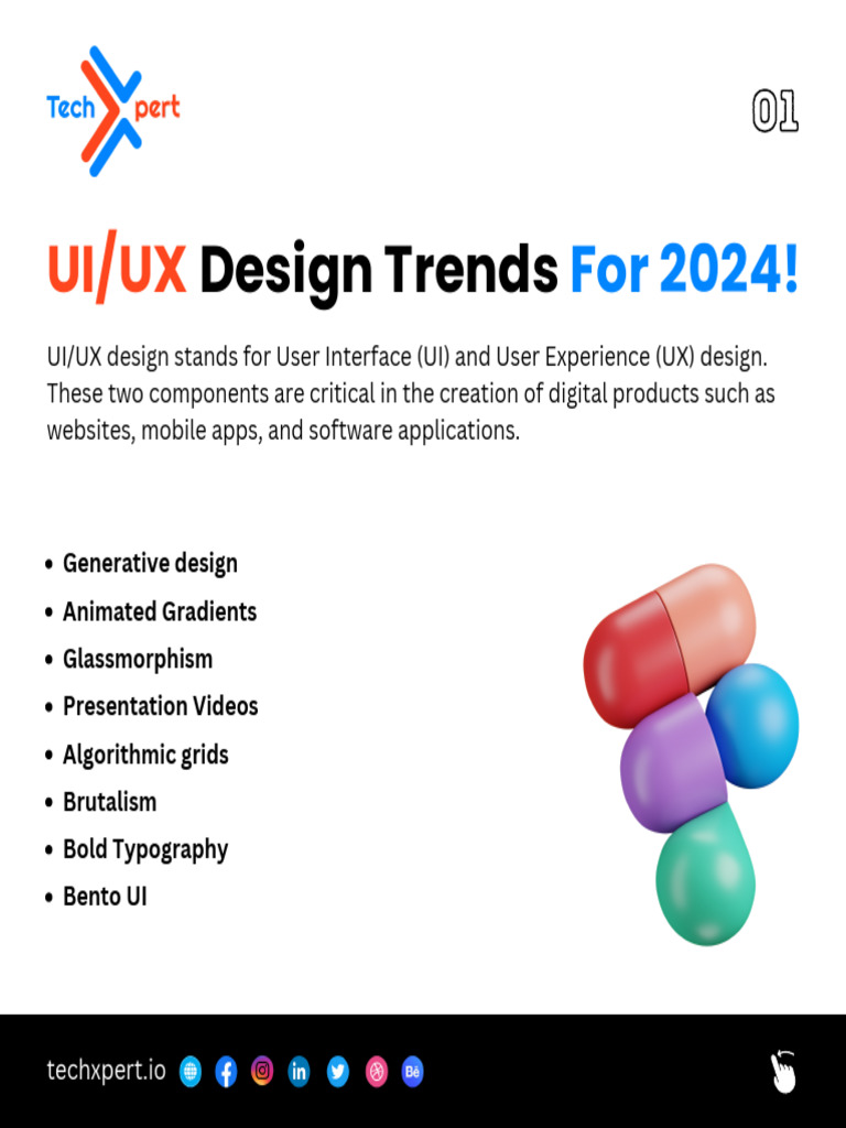 UI UX Design Trends For 2024 1711665260 | PDF