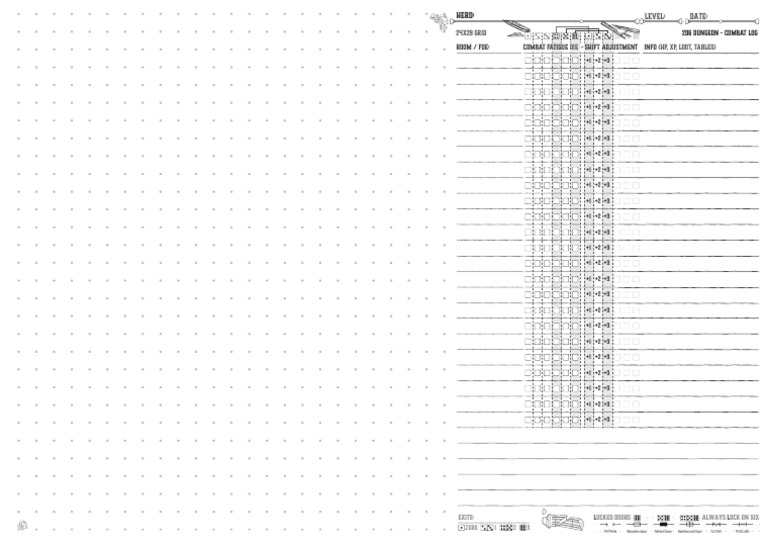 2D6 Combatlog | PDF