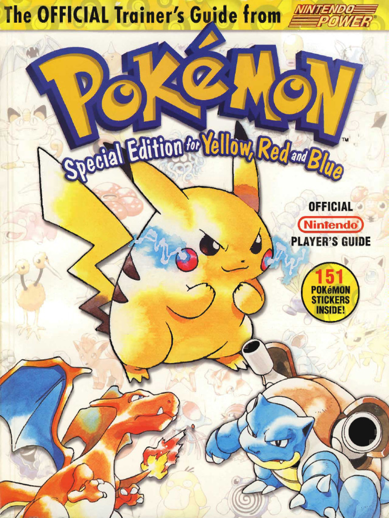 (Nintendo Power 1998) - Pokemon Yellow - Special Pikachu Edition | PDF