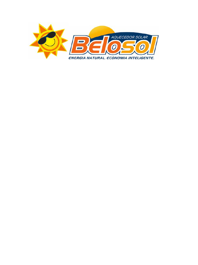 Instalação e Funcionamento do Belosol | PDF | Temperatura | Calor