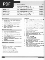 Mercedes Sprinter Fault Codes Guide | PDF | Throttle | Clutch
