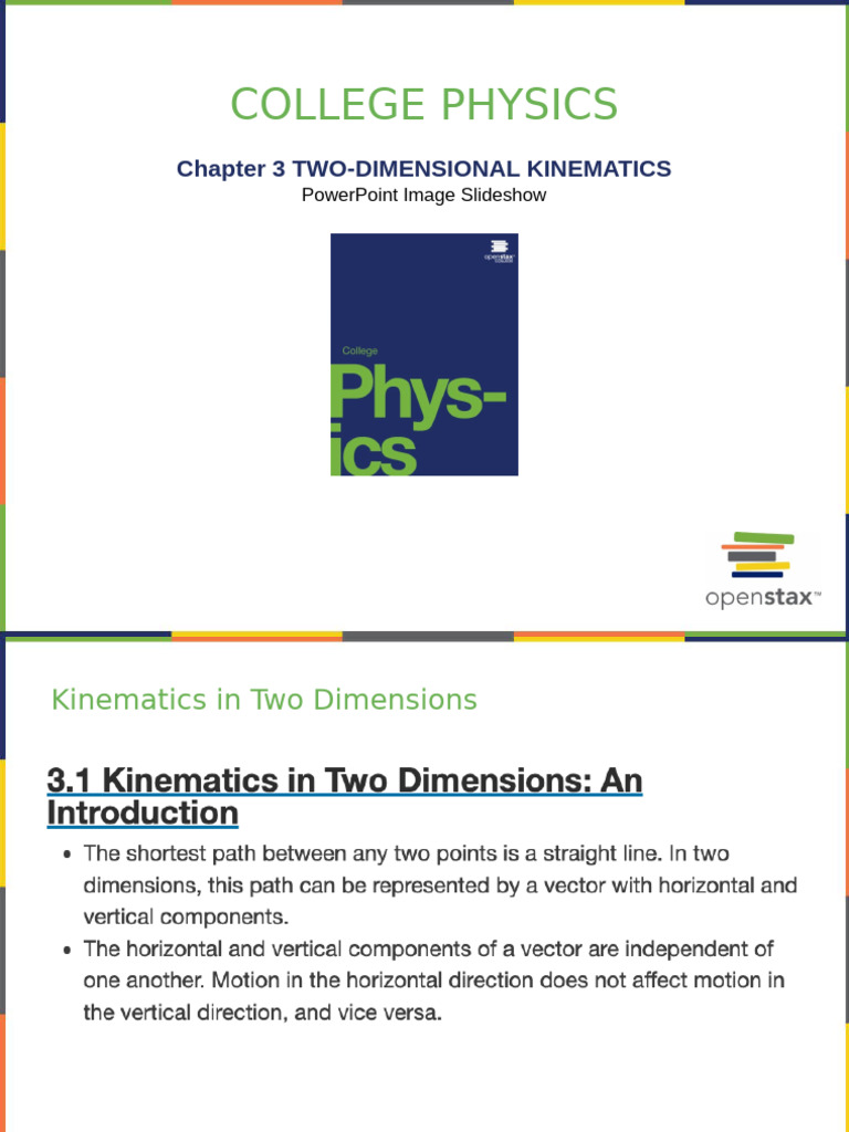 CollegePhysics Ch03 | PDF | Euclidean Vector | Velocity