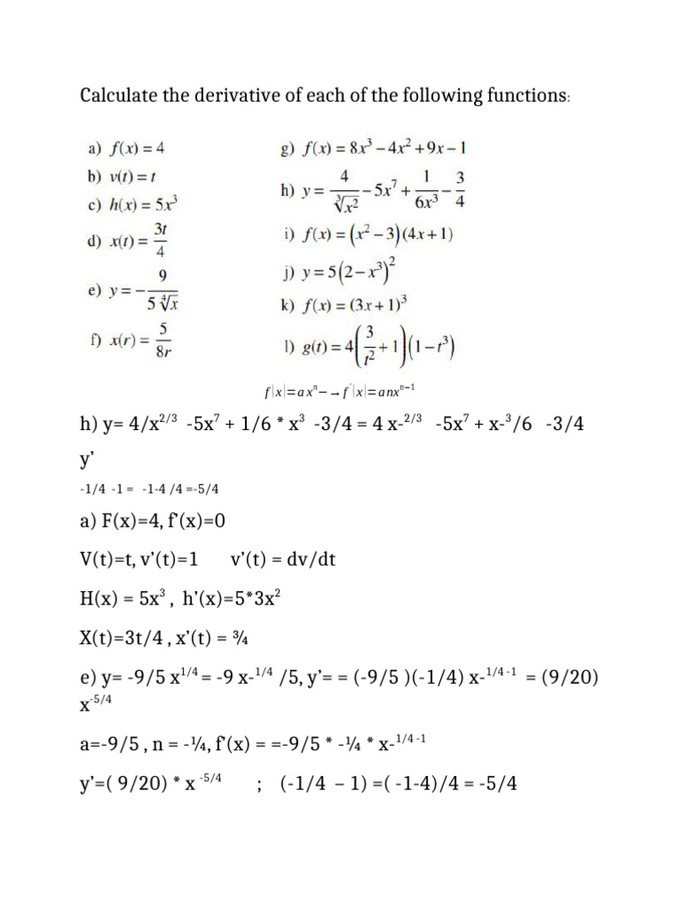 Application Solution Derivative Chapter 4 | PDF | Analysis | Linear Algebra