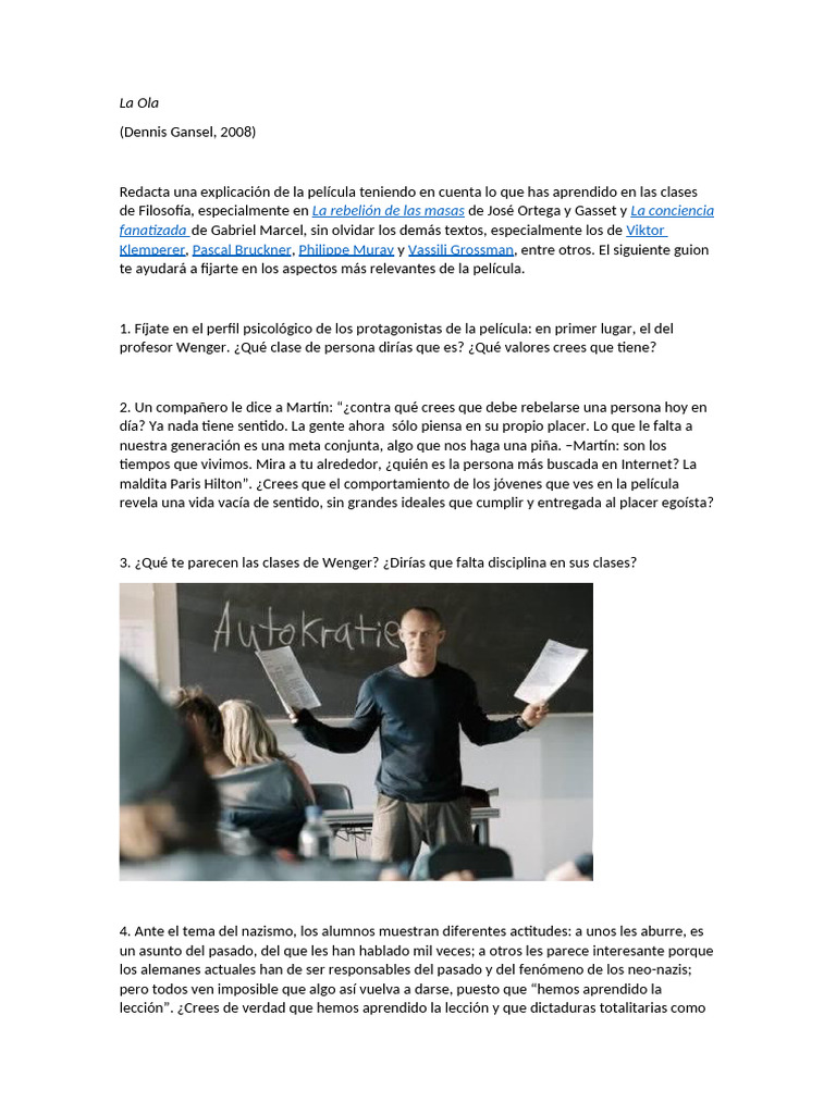 La Ola | PDF