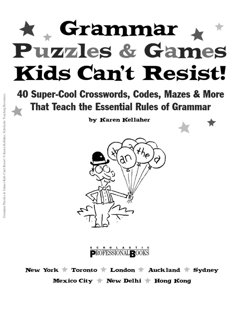 Grammar Puzzles and Games | PDF | Semantics | Rules