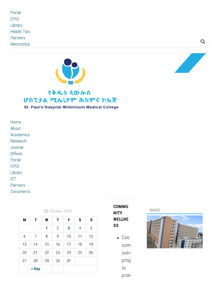 Community Wellness Program Overview | PDF