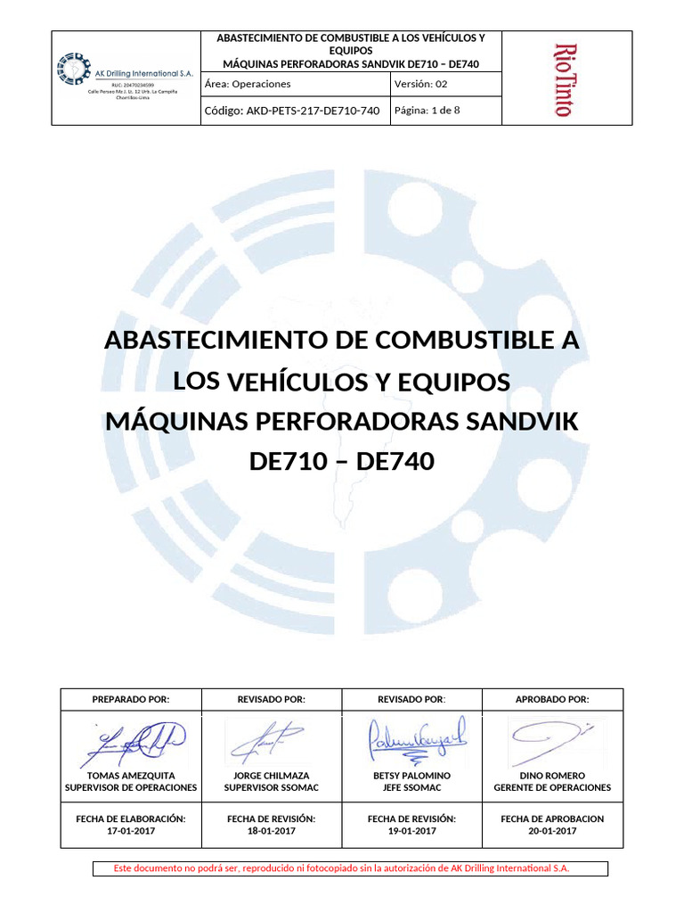 AKD-P-217-OPE-ED710-740 Abastecimiento de Combustible A Los Vehiculos y ...
