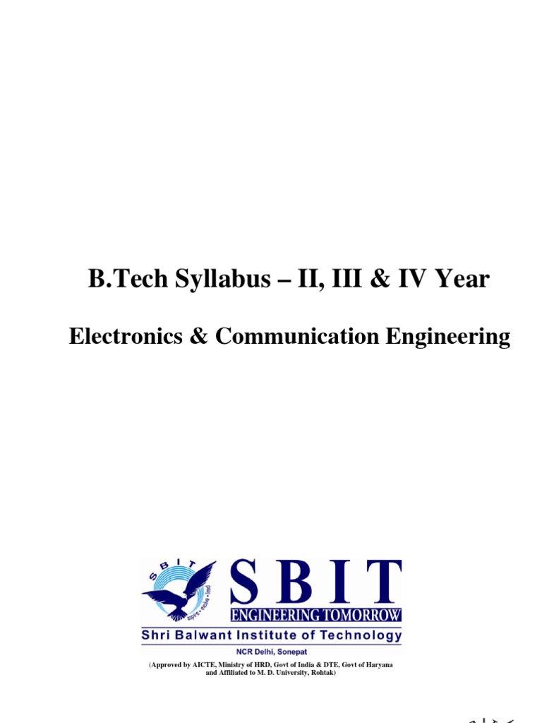 MDU B.Tech 1st Year ECE Syllabus 2025 | PDF | Modulation | Fourier Series
