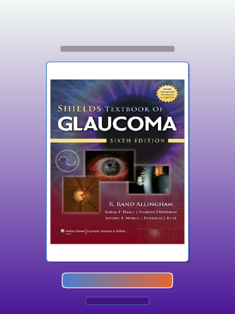 Complete Shields Textbook of Glaucoma 6th Edition Ebook and TestBank ...