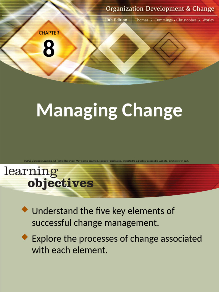 Cummings ODC10e PPT Ch08 | PDF | Behavior Modification | Psychological ...