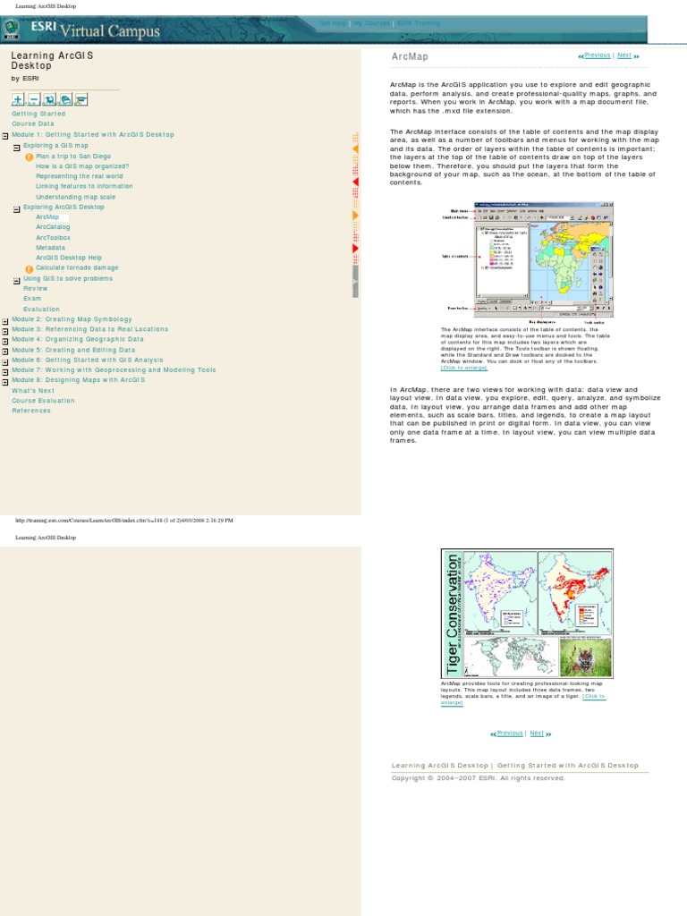 Arc Map | PDF | Arc Gis | Computing